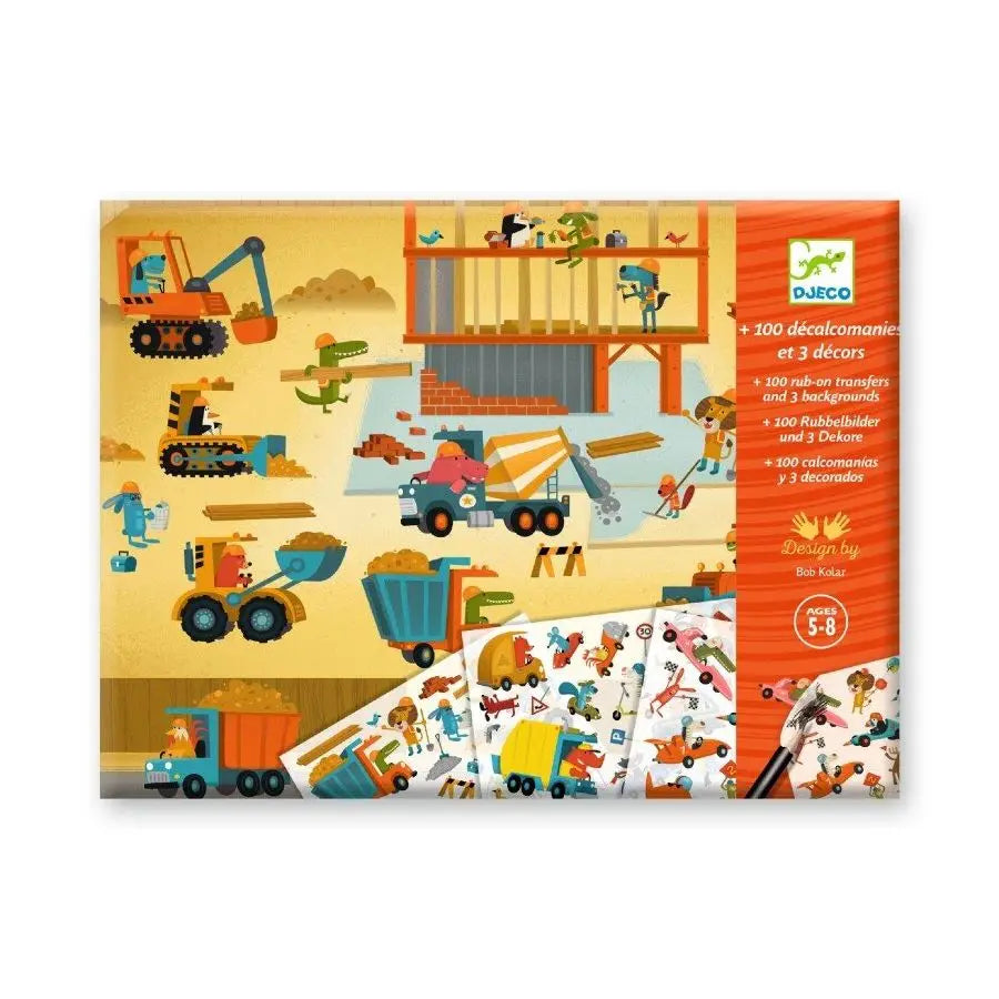 Décalcos - Asphalte – 123 Famille